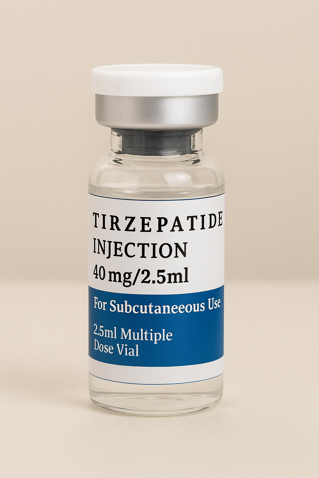 Tirzepatide 40mg | 1 Vial – FDA Certified – Provital Meds